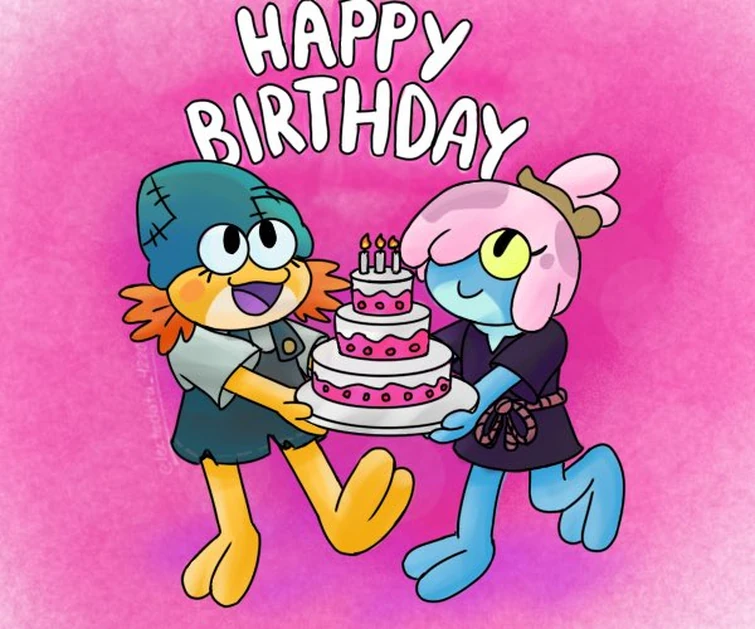 Can you please post Amphibia birthday things because | Fandom