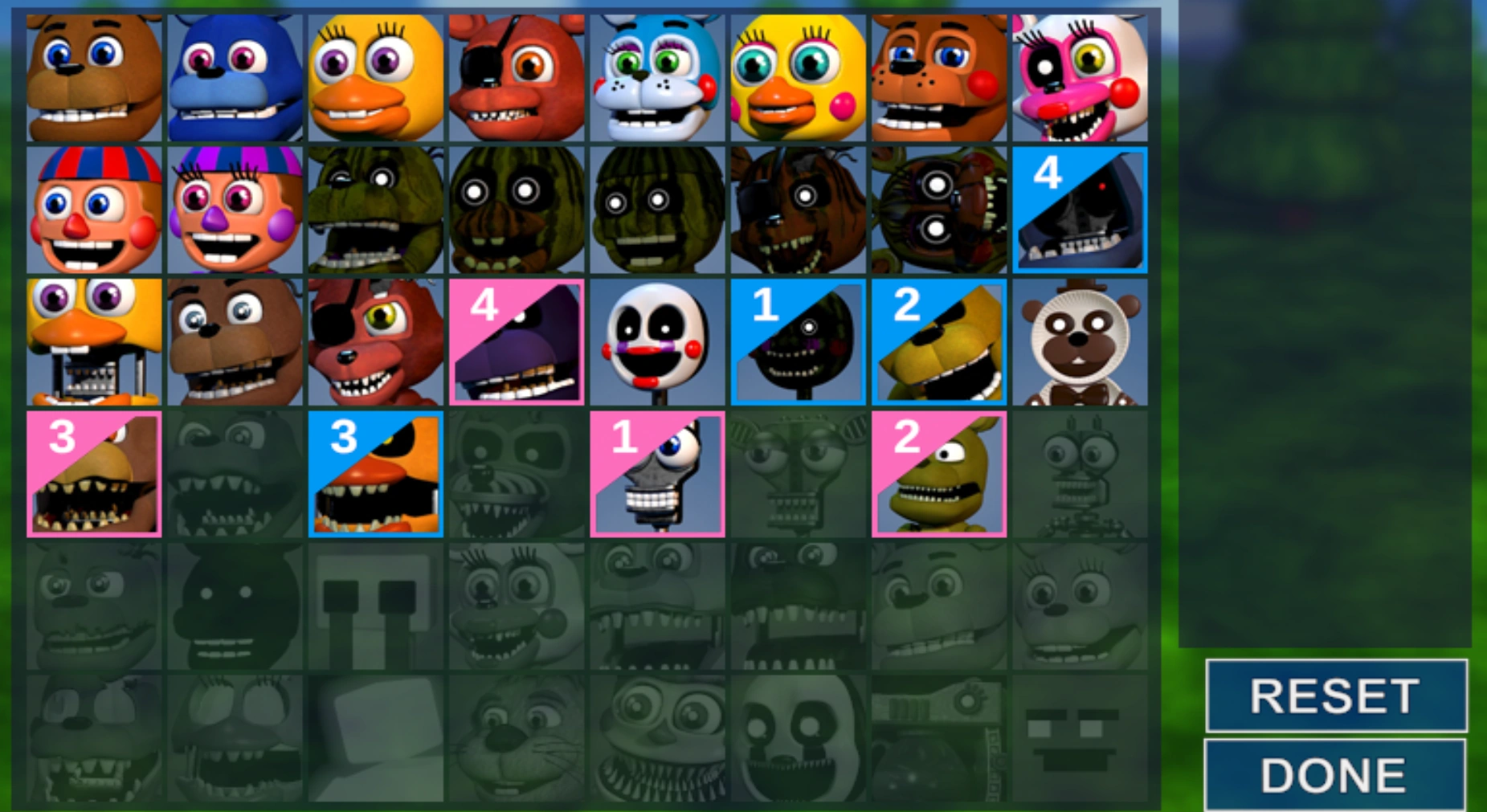 all my characters in FNaF World! | Fandom