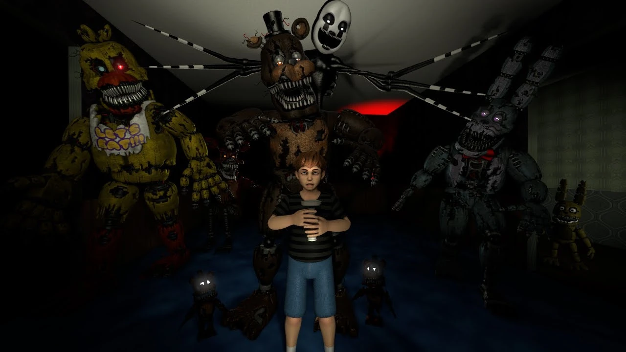 Fnaf Sfm Tutorial Five Nights At Freddy's By TF541Productions On