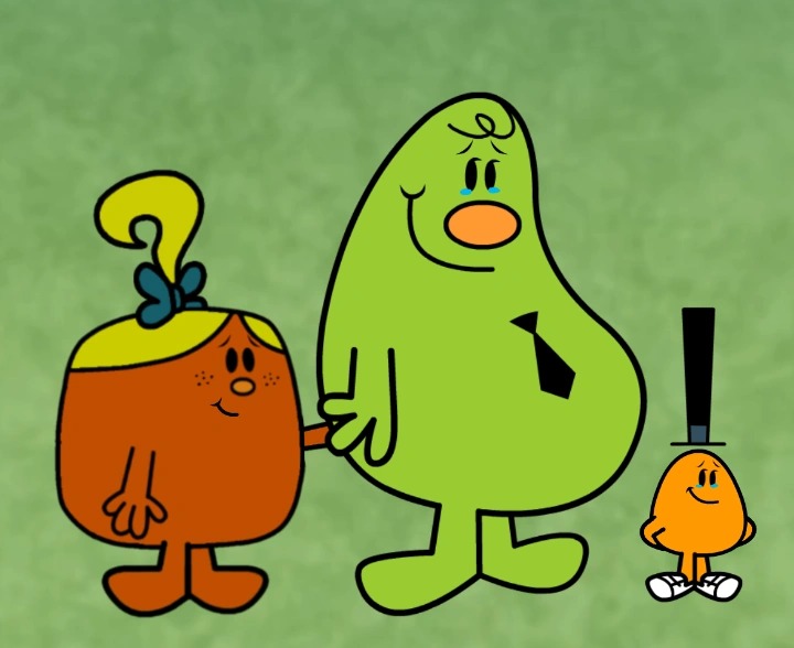 Miss Curious comforting Mr. Nosey and Mr. Small | Fandom