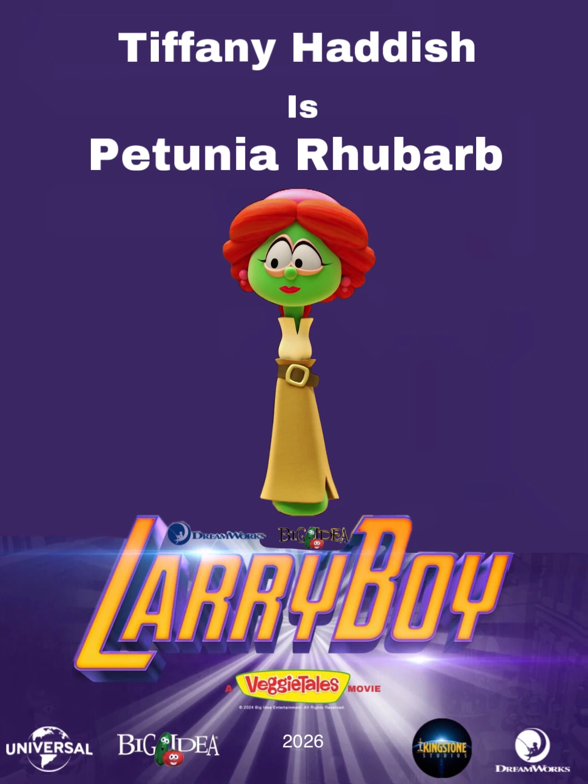 LarryBoy Movie Poster Petunia Rhubarb | Fandom