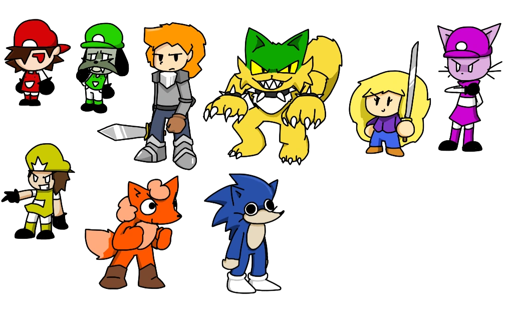 Marified Mario Characters Remake + Furball | Fandom