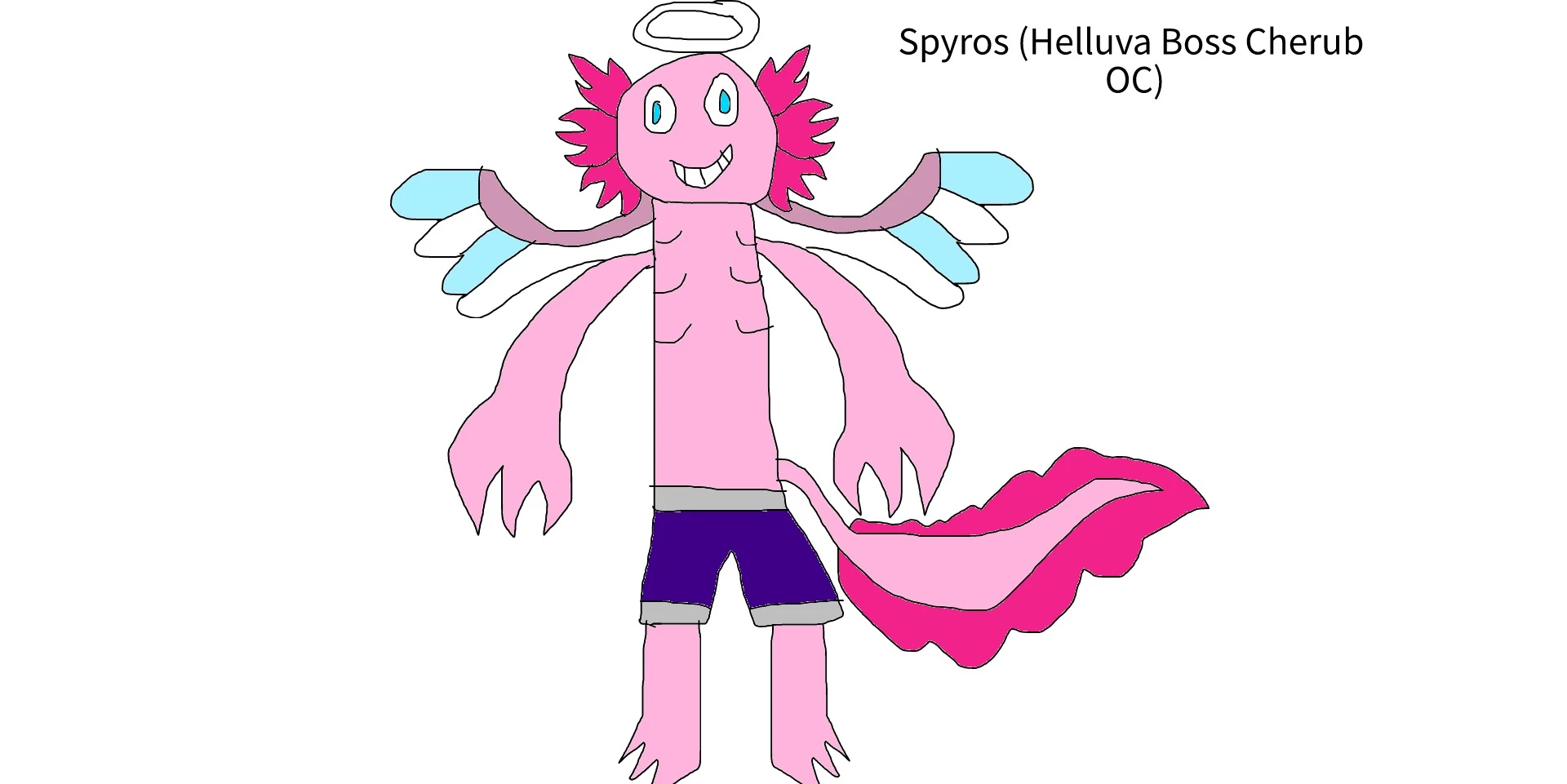 Spyros (Helluva Boss Cherub OC) | Fandom