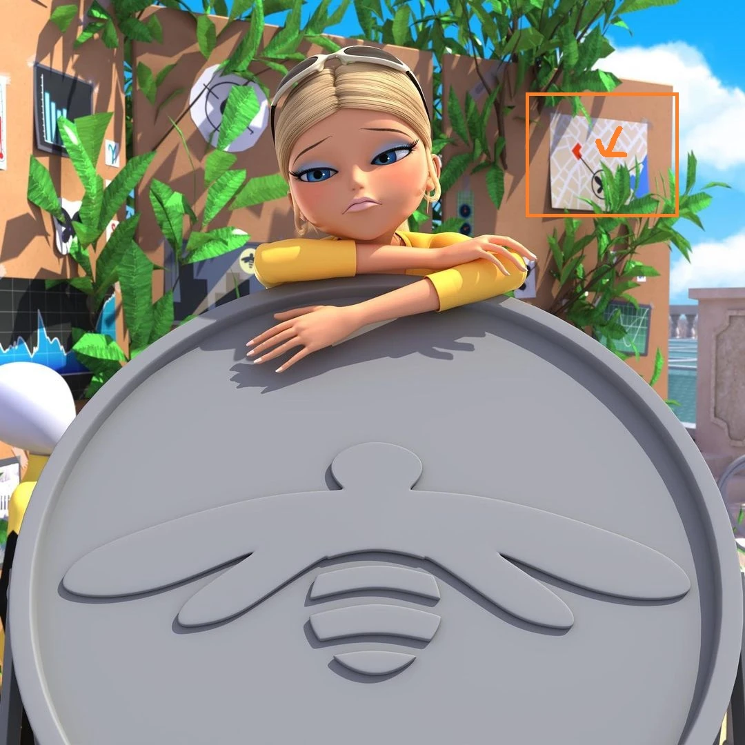 Chloe has a Hawk Moth map | Fandom