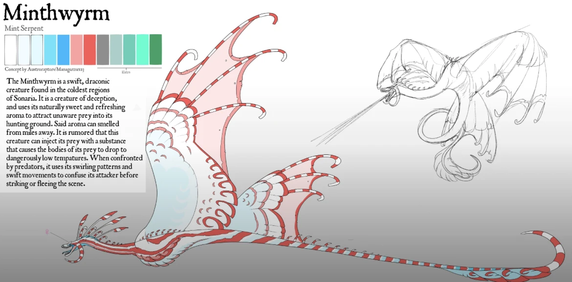 my thoughts on minthwyrm | Fandom