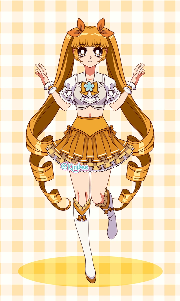 I made cure sunshine in magical girl creator! | Fandom