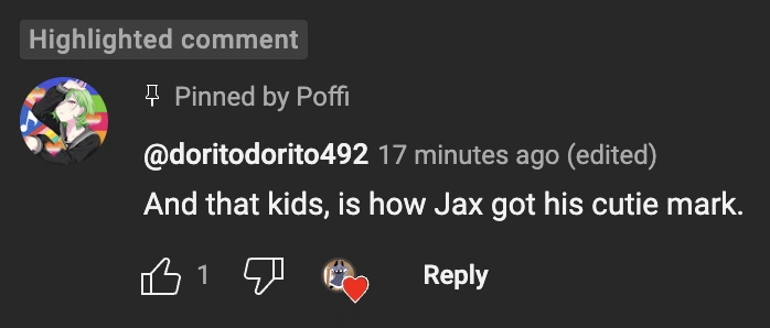 I have gotten pinned in a comments section | Fandom