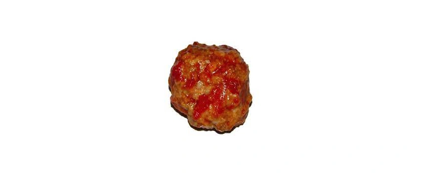 Single Meatball Clipart