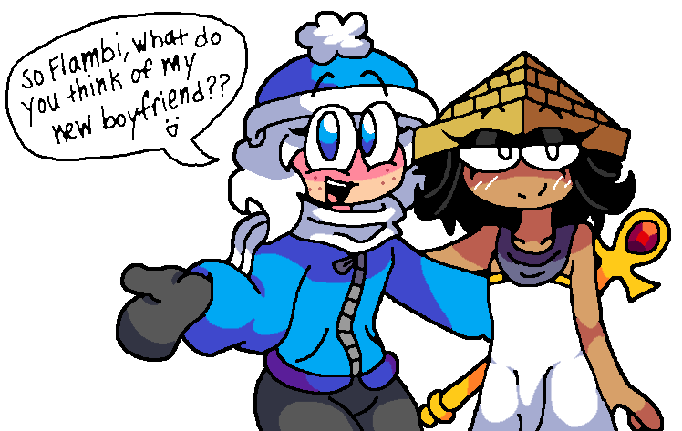 more frosti and nembi ship art for some reason | Fandom