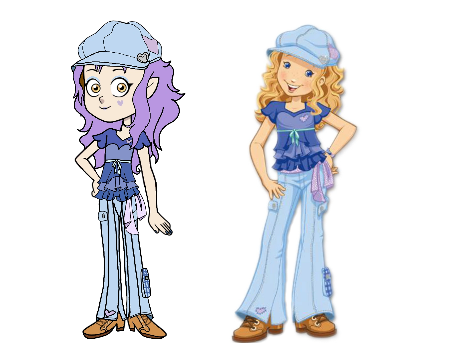 Amity Blight cosplays Holly Hobbie from Holly Hobbie and Friends | Fandom