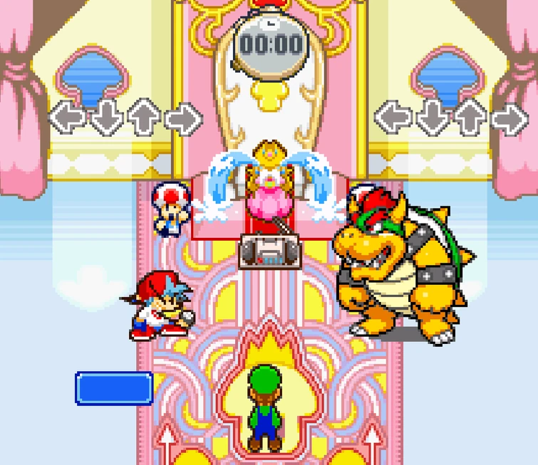 im making a fnf mod about M + L superstar saga | Fandom