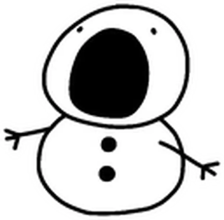 What is this snowman drawing saying? (Wrong answers only) | Fandom