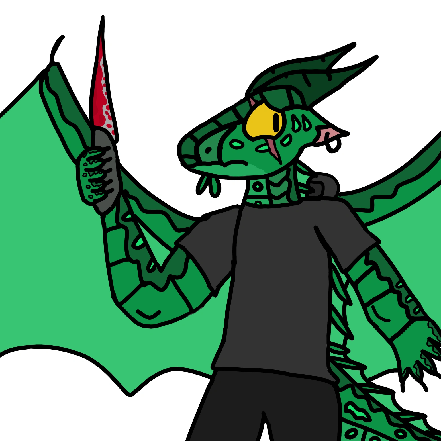 Anthro snapper wip | Fandom