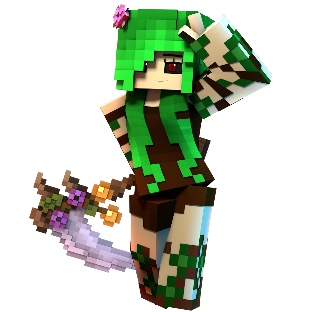 Minecraft Creeper Hoodie Girl Skin