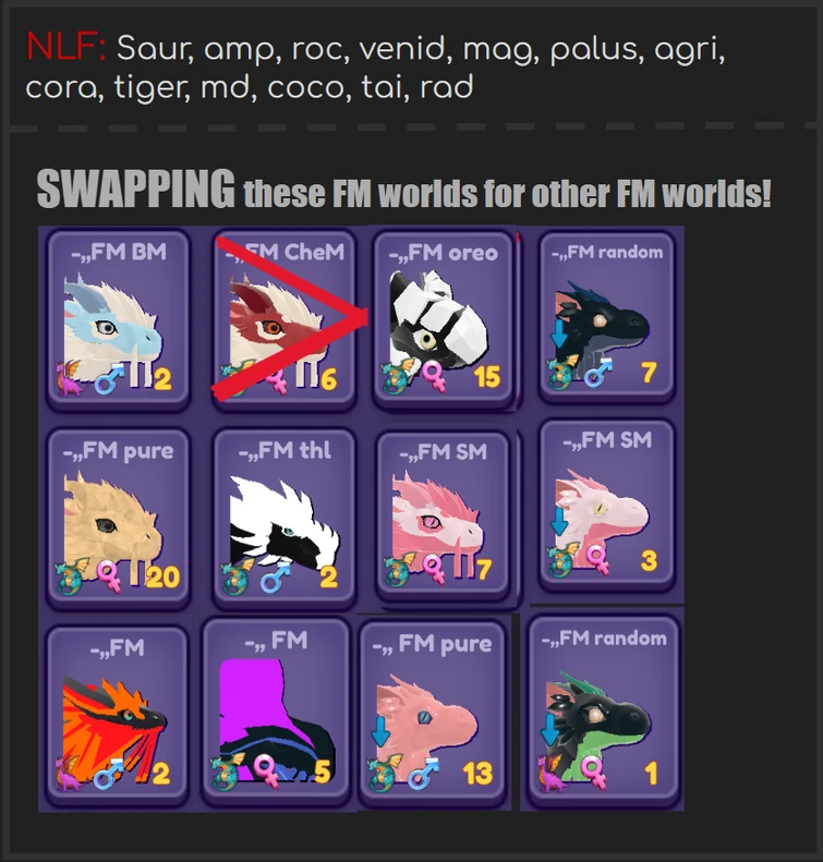 SWAPPING FM worlds with DIFFERENT FM worlds! | Fandom