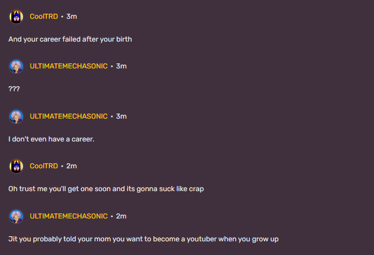 This motherfucker is making fun of my pfp I don't even need to make ...