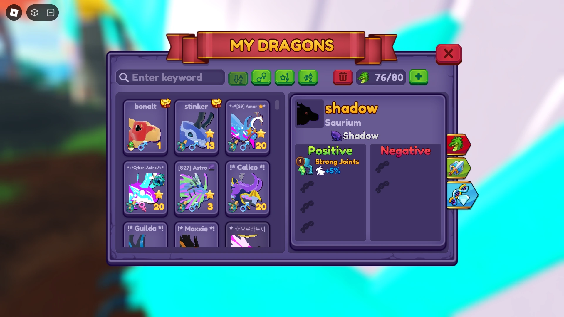 LF: Another Shadow trait drag! | Fandom