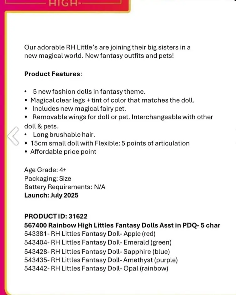 Littles Fantasy dolls?!?! 😦🤔 | Fandom
