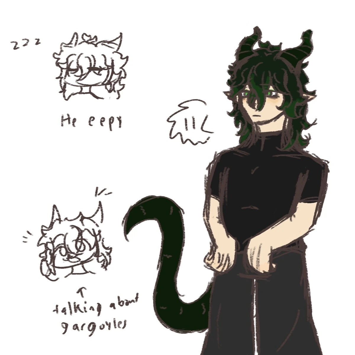 just wanted to share my malleus drawing | Fandom