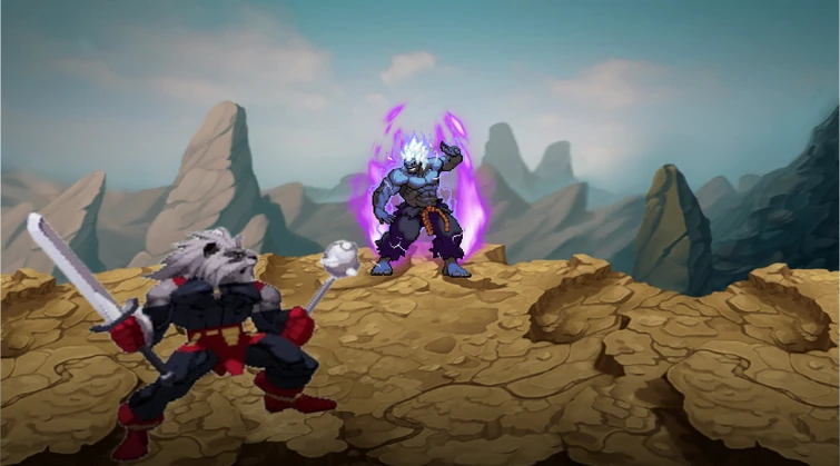Battle Beast VS Akuma Sprite Art | Fandom