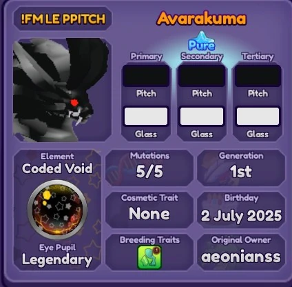 Pure pitch auction!! | Fandom