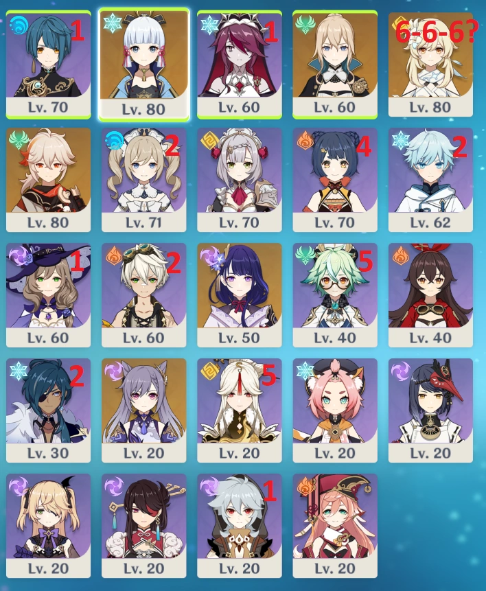 Alright, time to start thinking about my Ei team | Fandom