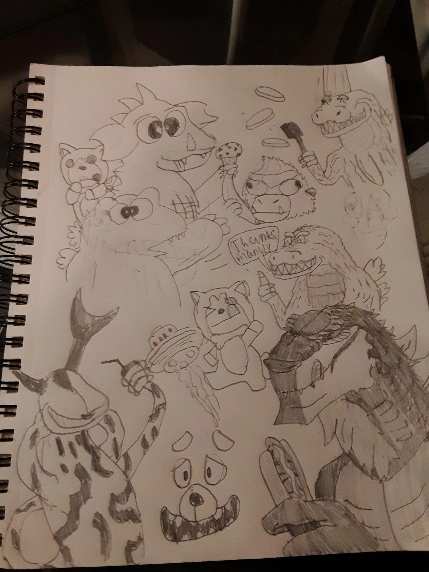 Night time doodles. | Fandom