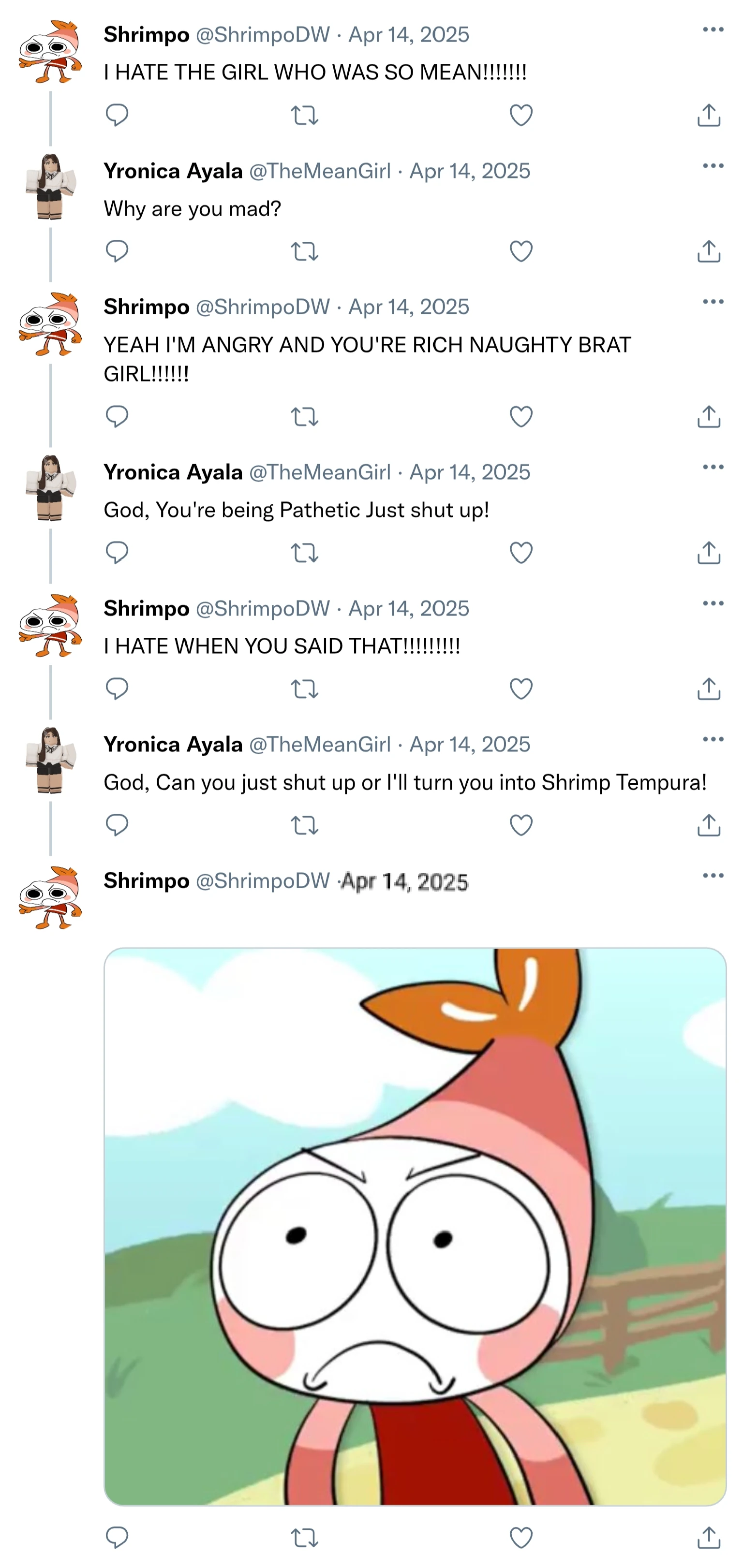 Tweetgen with Yronica (Ft Shrimpo From Dandy's World) | Fandom