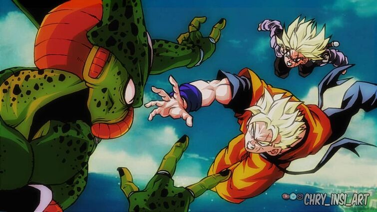 Future Gohan and Trunks vs Imperfect Cell. | Fandom