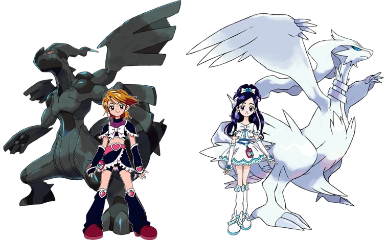 Cure Black and White and their Pokémon | Fandom