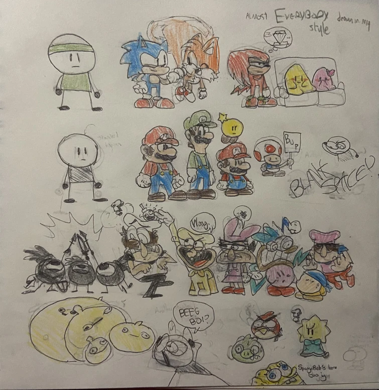 small art dump because why not | Fandom