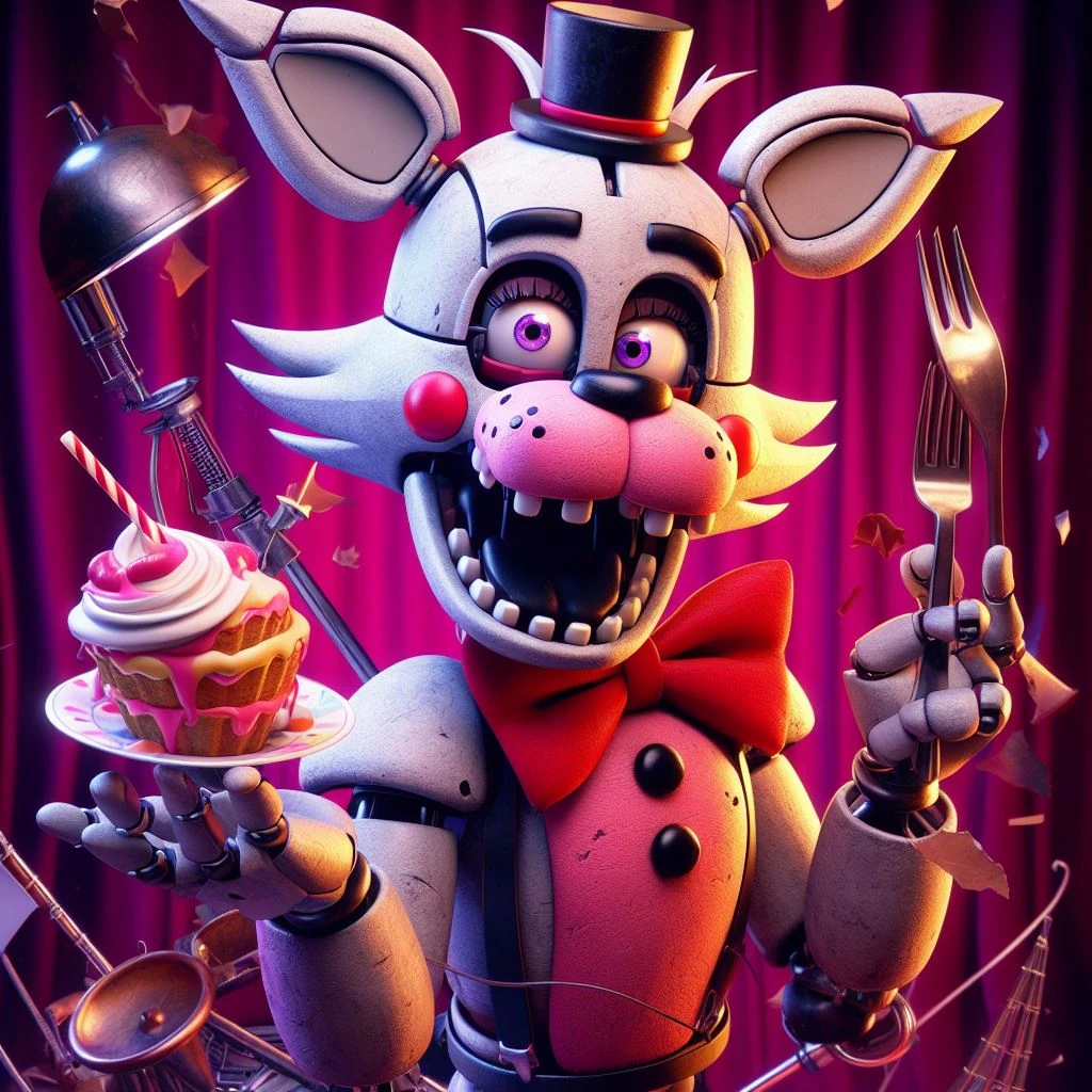 AI generated Funtime Foxy ice cream | Fandom