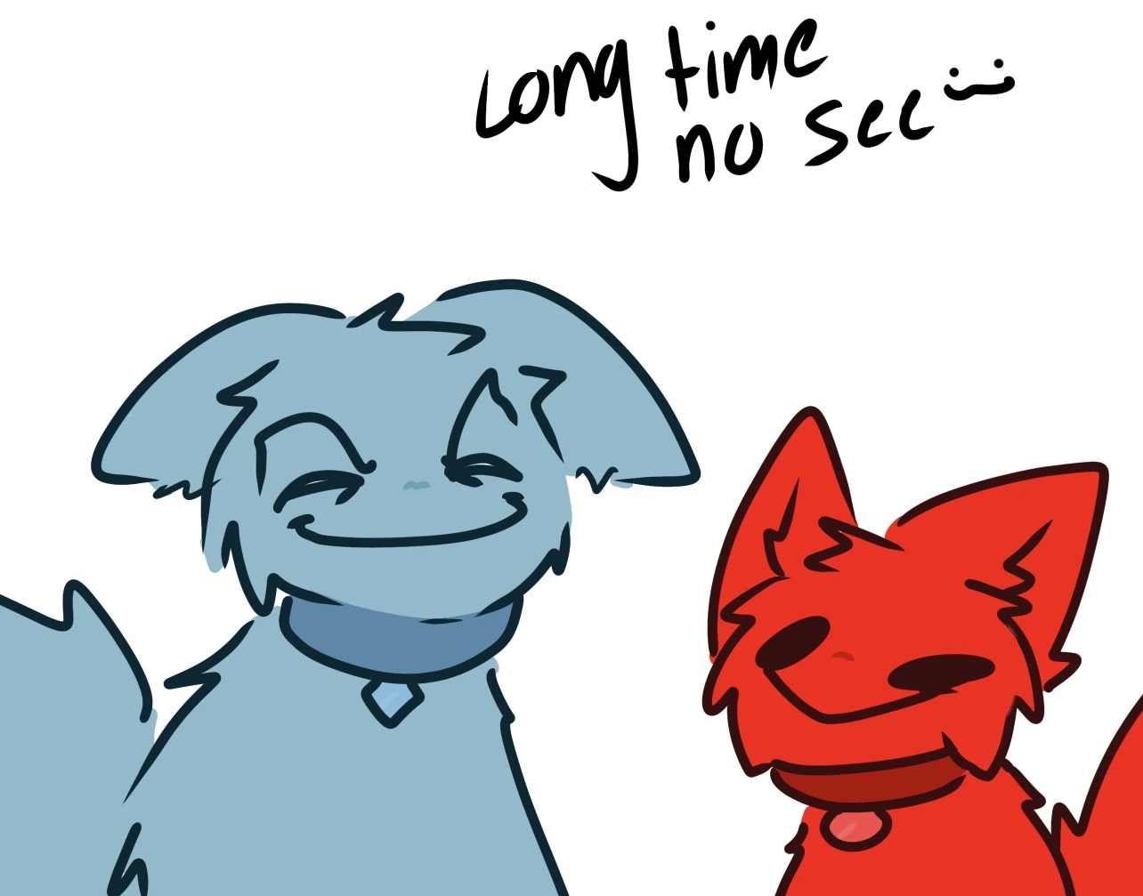 Cheeky and 1ik catz..(oh em gee I haven’t drew them in a while) | Fandom