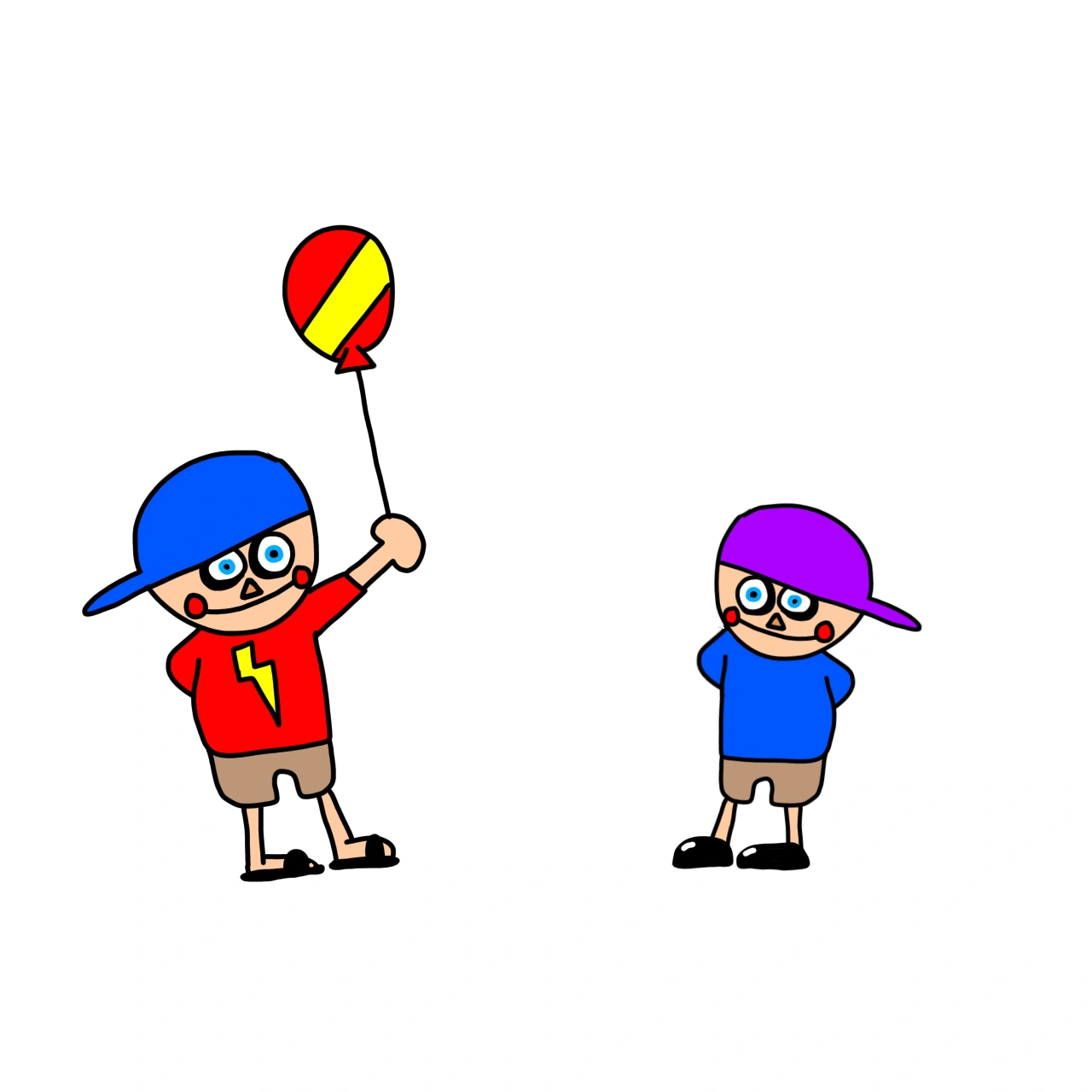 Goofy version of bb and jj (really bad art warning) | Fandom