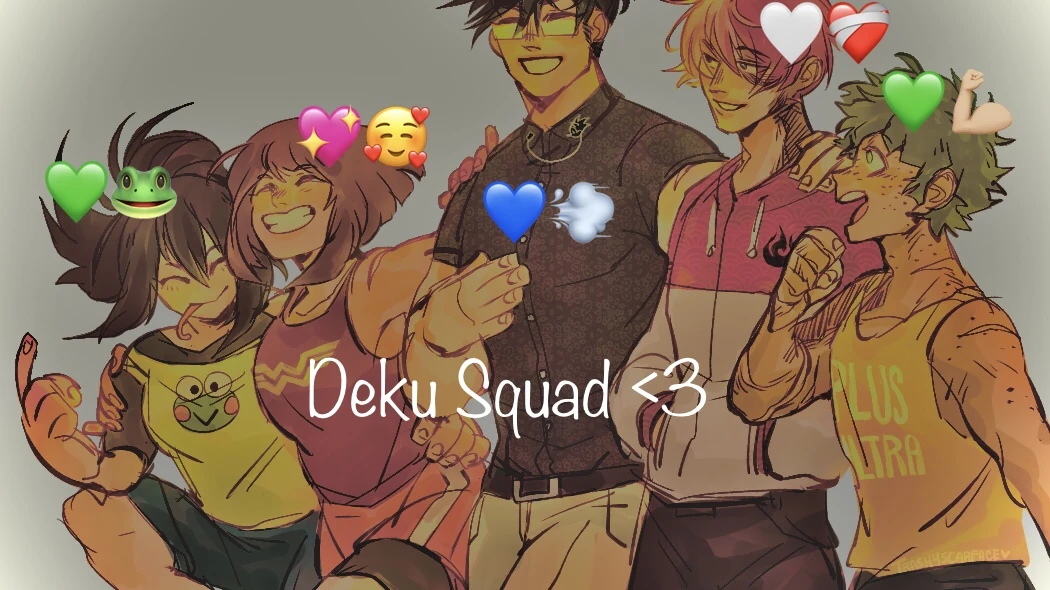 Deku Squad 💚💙💖🤍 ️‍🩹 | Fandom