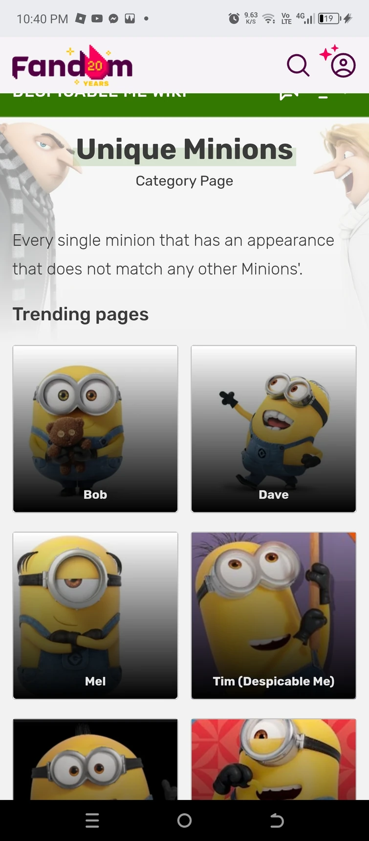 Why The Hell Is Dave In The Unique Minions Category?? | Fandom