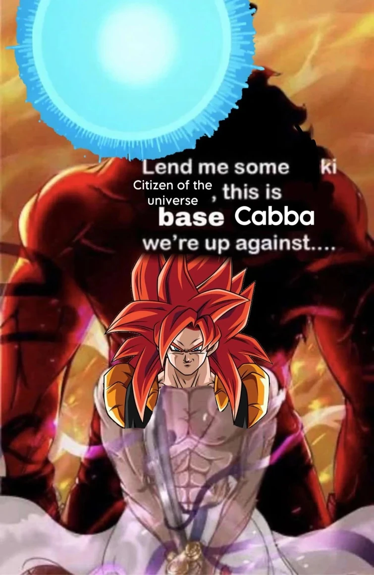 Base Cabba vs SSJ4 Gogeta | Fandom
