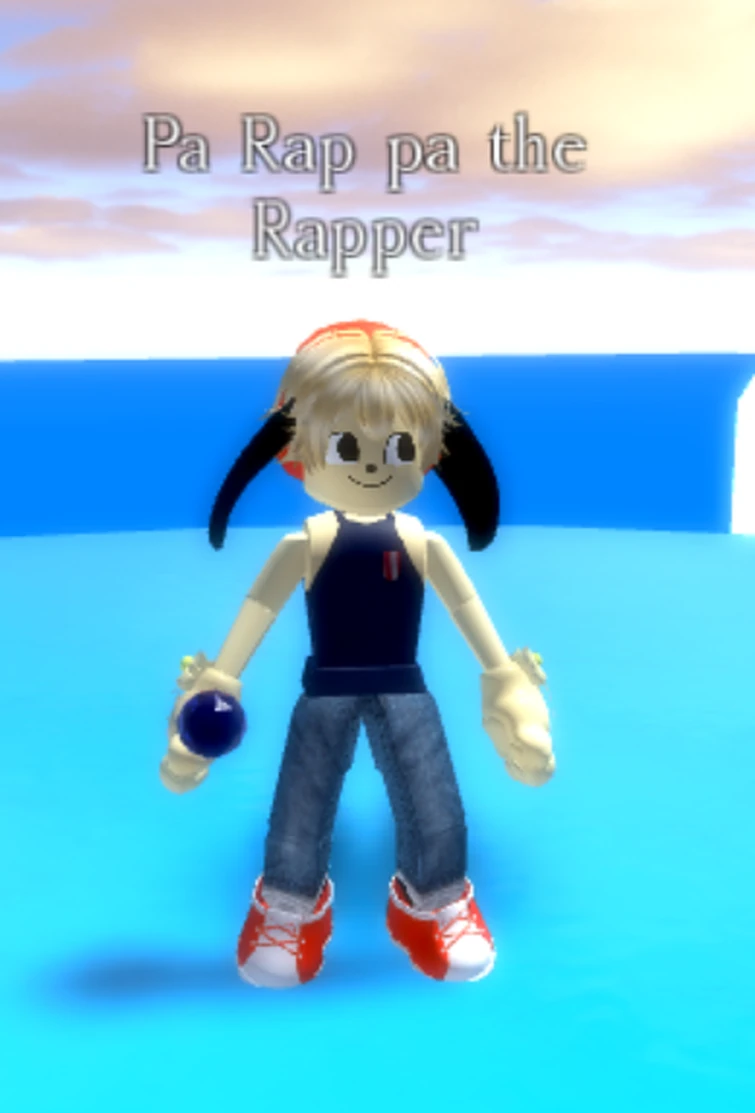 So I made a PaRappa the Rapper outfit while trolling my younger sister ...