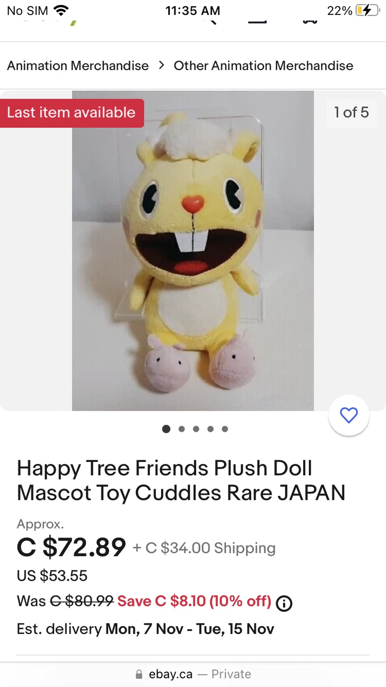 I want this cuddles plush but that price | Fandom