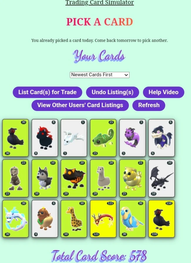 How's everyone doing on trading card simulator? | Fandom