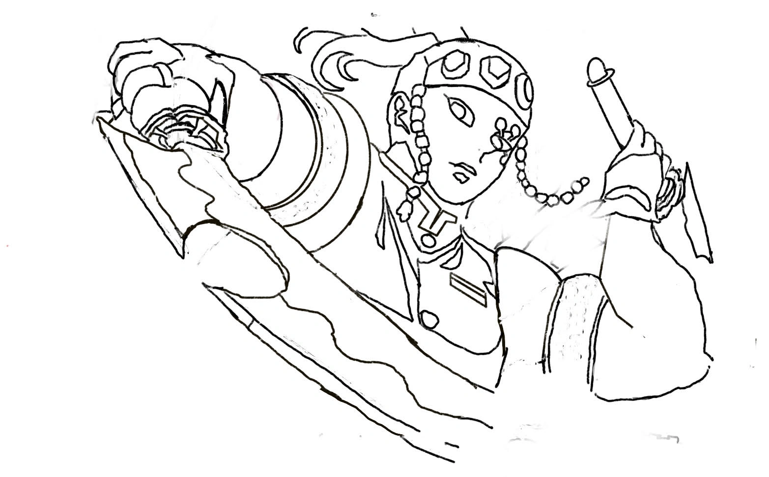 Tengen drawing I did a while ago | Fandom