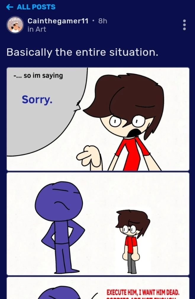 LOL??? JUST TURN OFF THE COMPUTER AND BREATHE??? WHY ARE YOU SO MAD AT ...