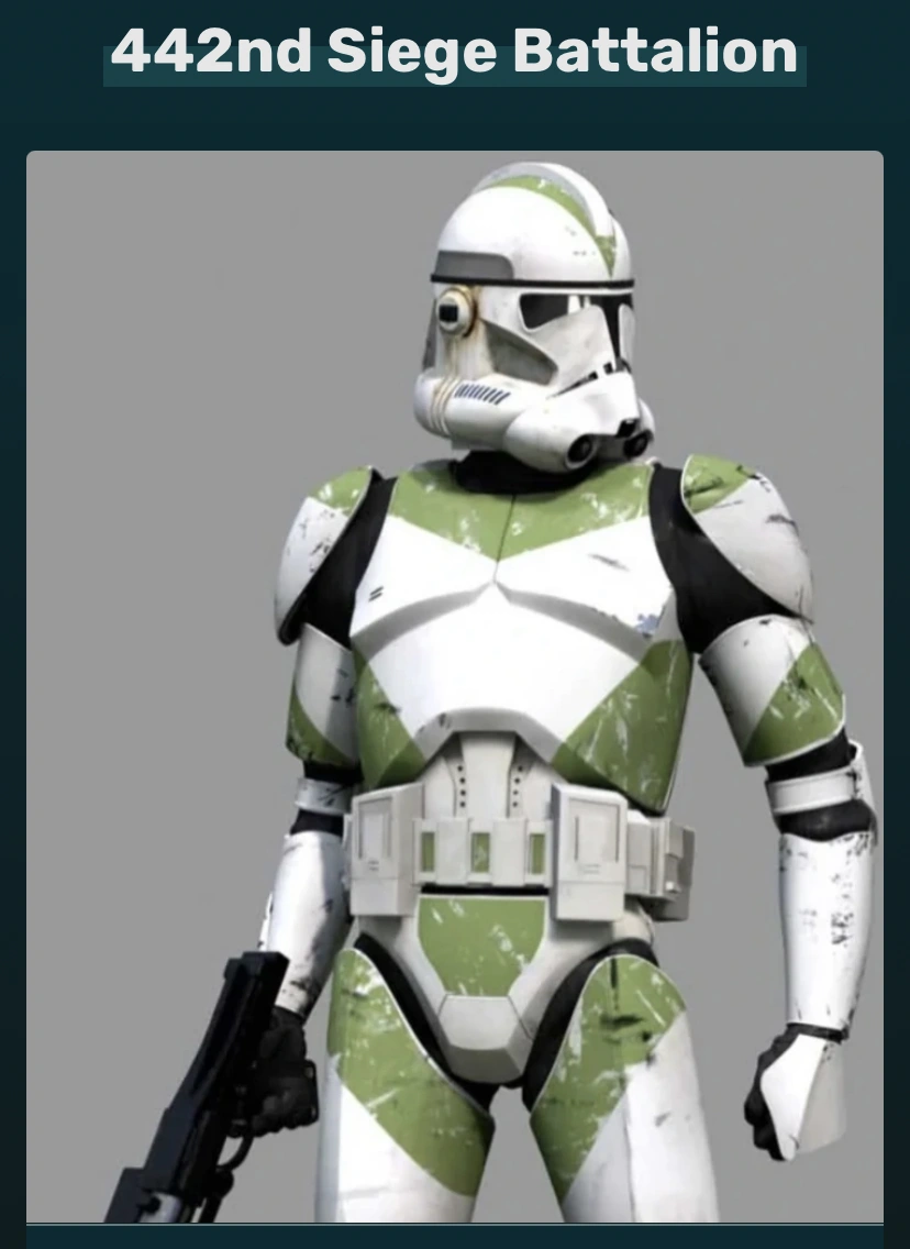 442nd Siege Batallion and Depa Billaba's 2nd Batallion | Fandom