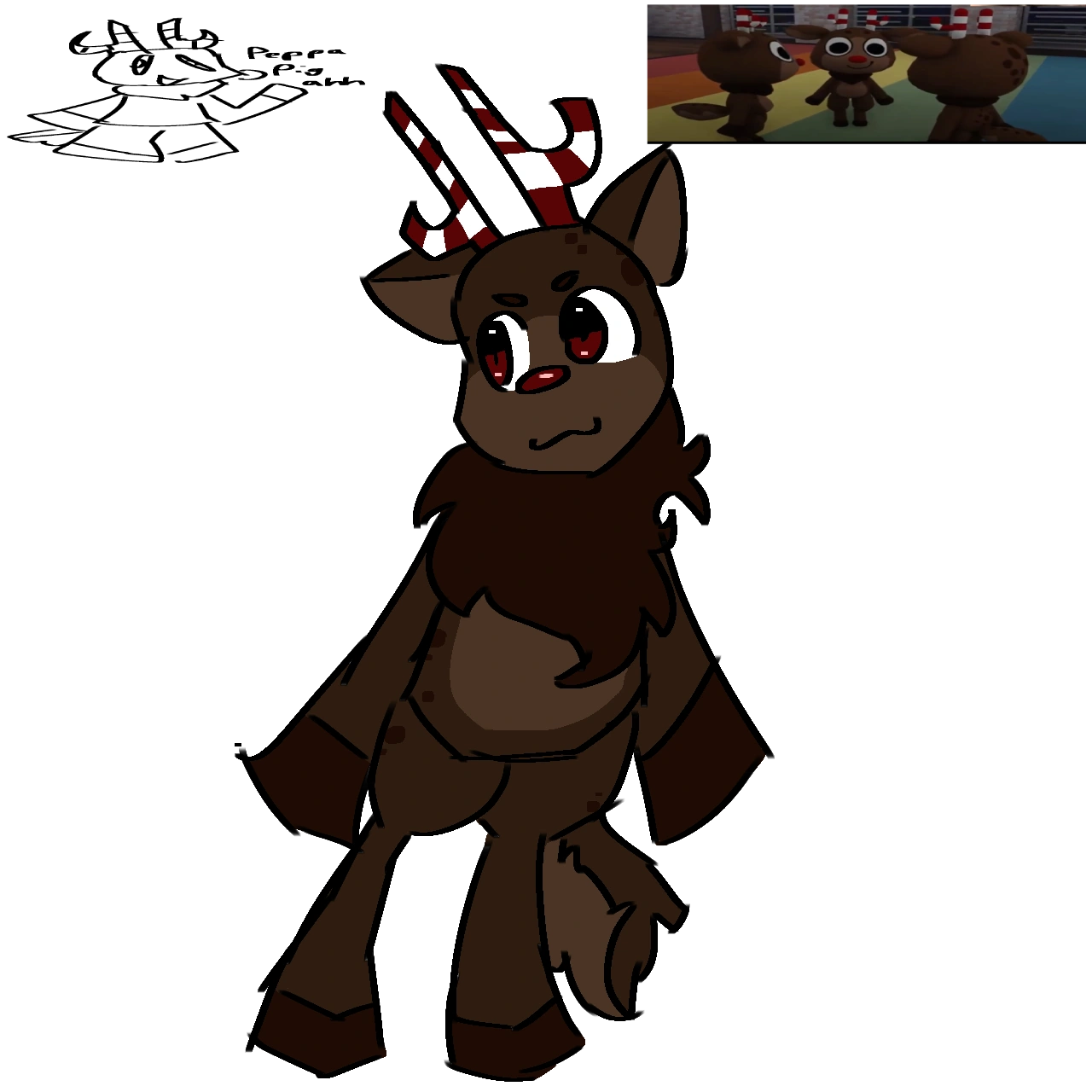 Rudie the red nosed reindeer, had a very shiny nose, and if you ever ...