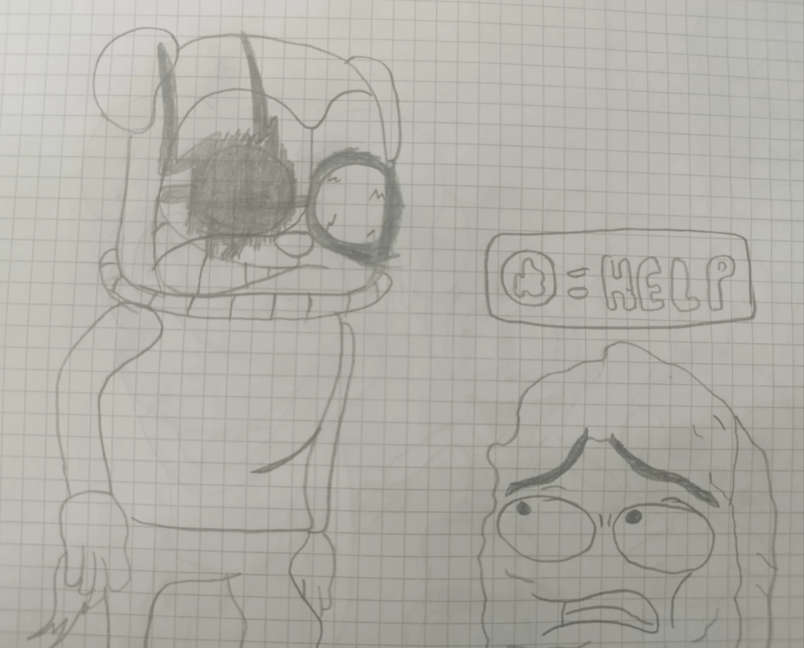 drawing in math paper might be the easiest thing ever | Fandom