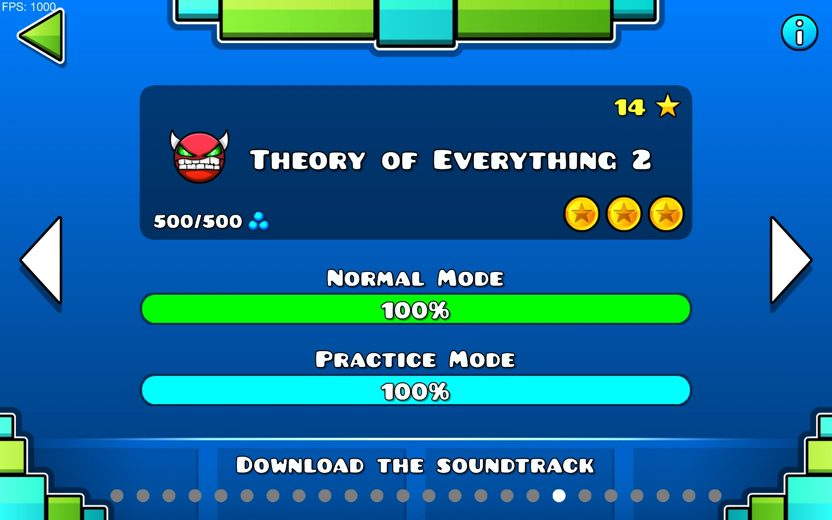 still easier to achieve than getting the 3rd coin in fingerdash btw ...