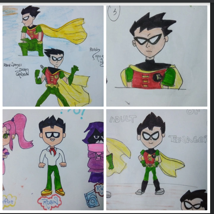 Please like and comment on my drawing of Robin | Fandom