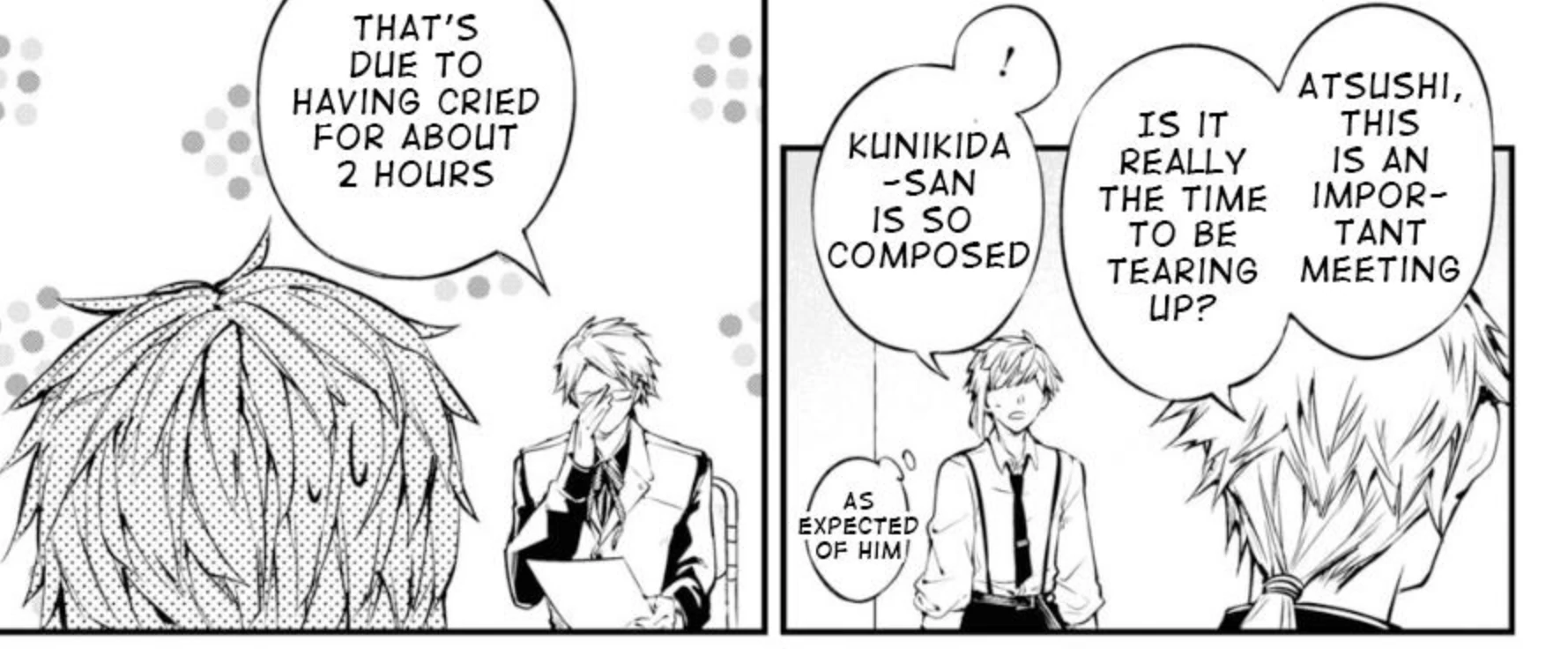 kunikida :( | Fandom