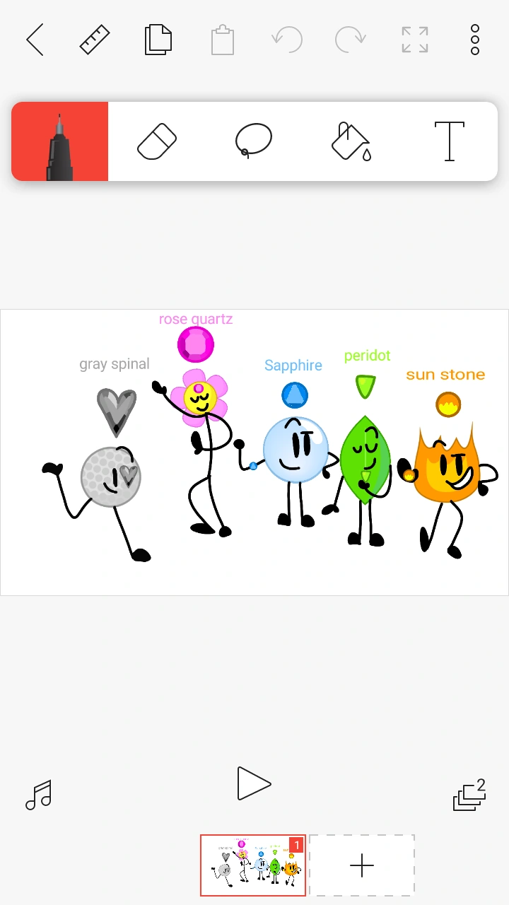 BFB characters with gems I don't know why I made this | Fandom