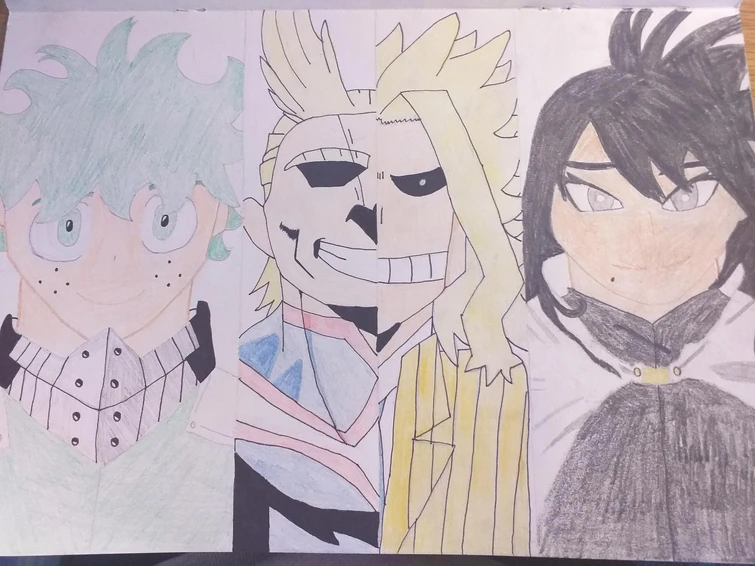 I hope you like it guys!! (Dekus eyes look a bit odd but we can just ...